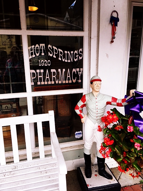Southern hospitality at a business: Hot Springs Pharmacy in Virginia ...