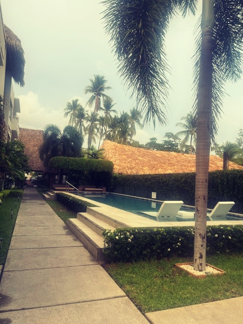 I say ‘adios’ to El Salvador: Mirasurf Hotel & Waves’ restaurant as the ...